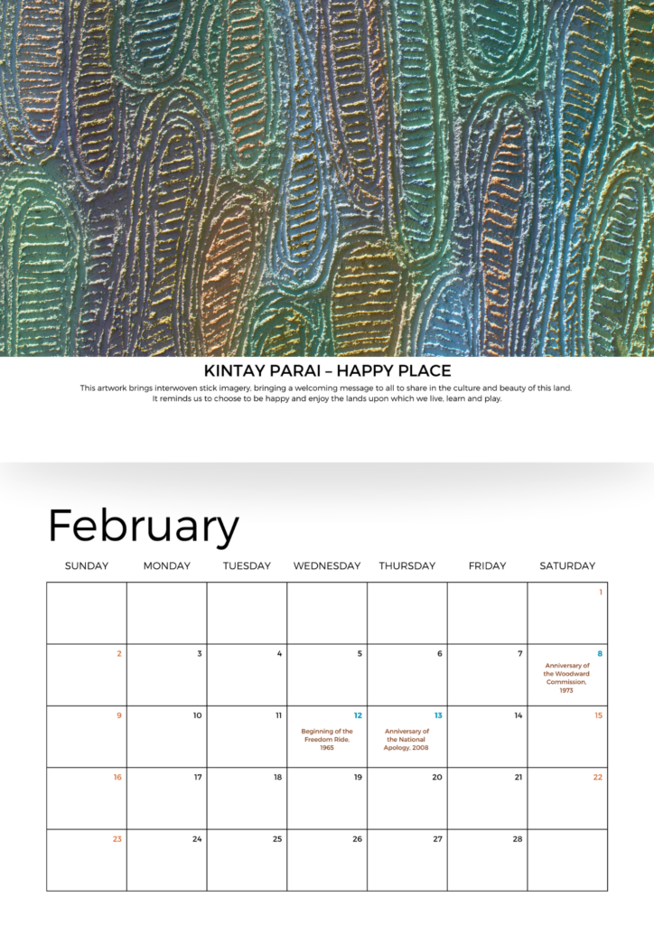 Indigenous Calendar: 2025 Calendar of Significant Indigenous Dates