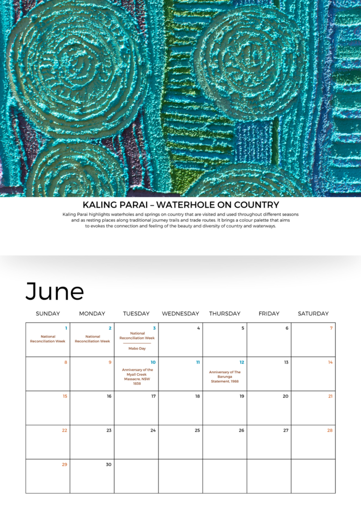 Indigenous Calendar: 2025 Calendar of Significant Indigenous Dates