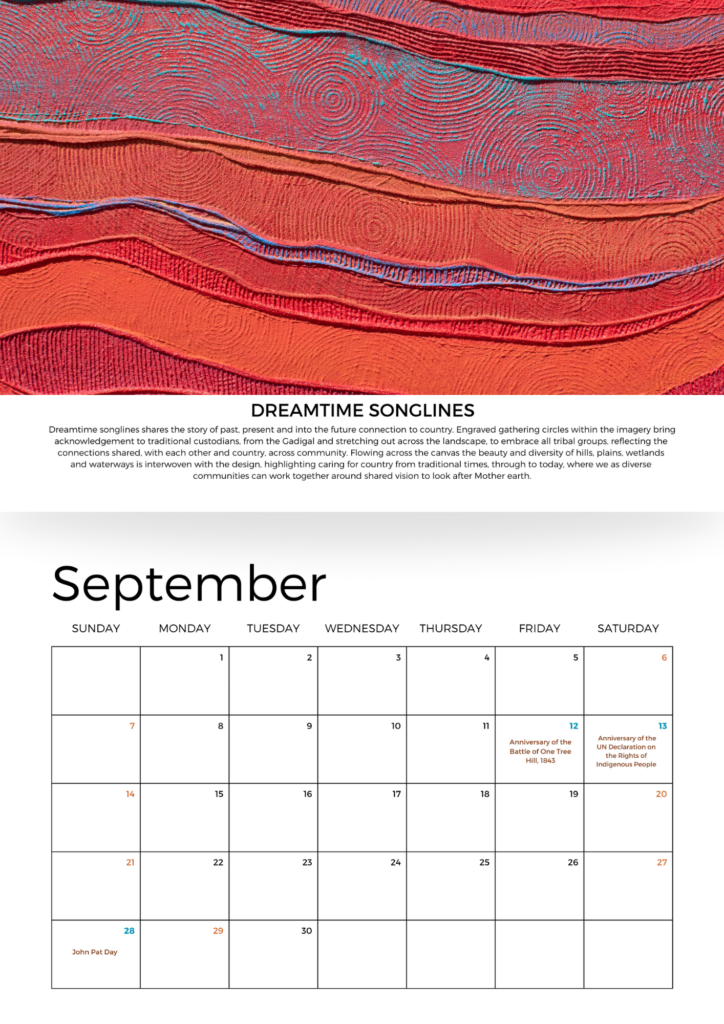 Indigenous Calendar: 2025 Calendar of Significant Indigenous Dates