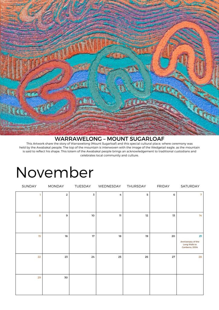 Indigenous Calendar: 2026 Calendar of Significant Indigenous Dates