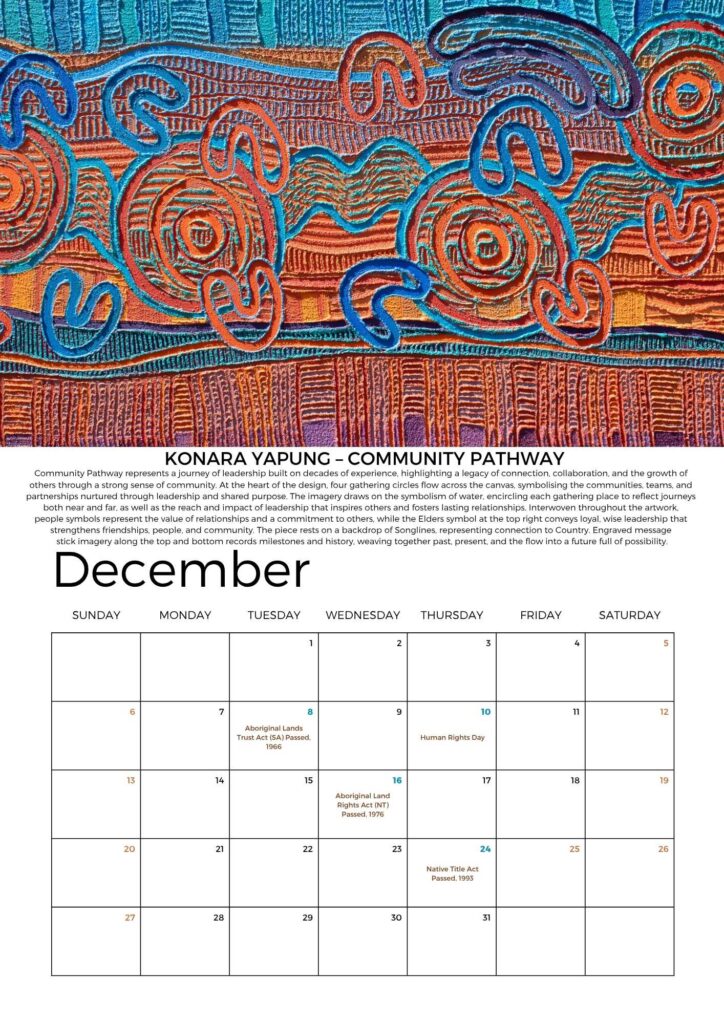 Indigenous Calendar: 2026 Calendar of Significant Indigenous Dates