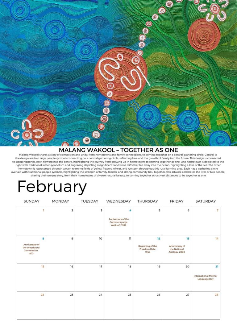 Indigenous Calendar: 2026 Calendar of Significant Indigenous Dates